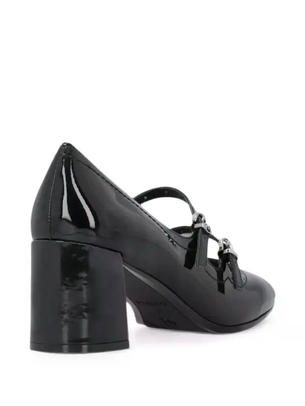 Pinko Patent-finish Brogue-detail Pumps