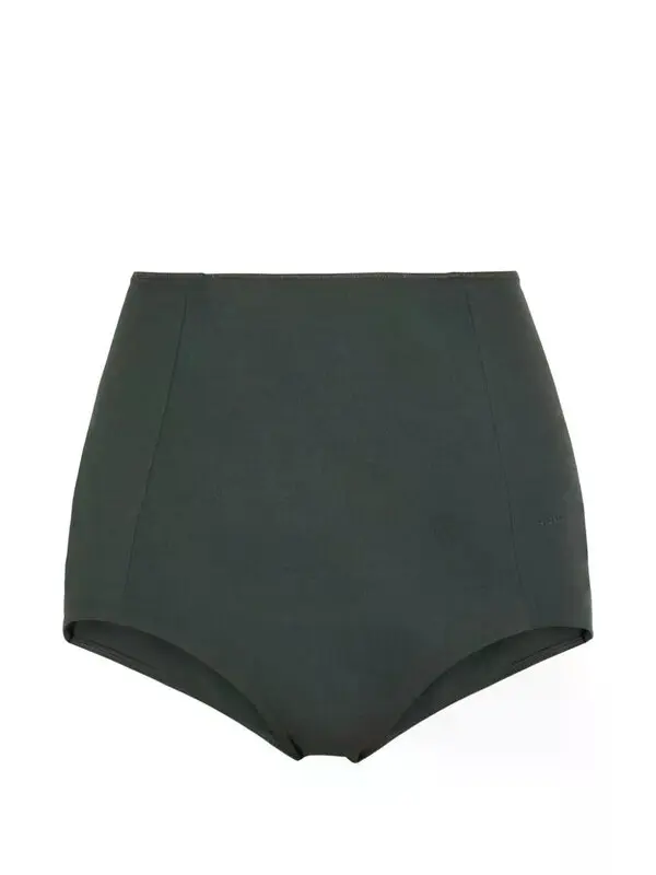 SPENCE Pocket Brief High-waisted Mini Shorts - Green