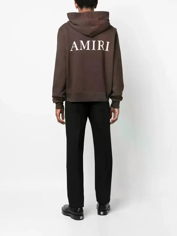 Amiri Logo-print Cotton Hoodie