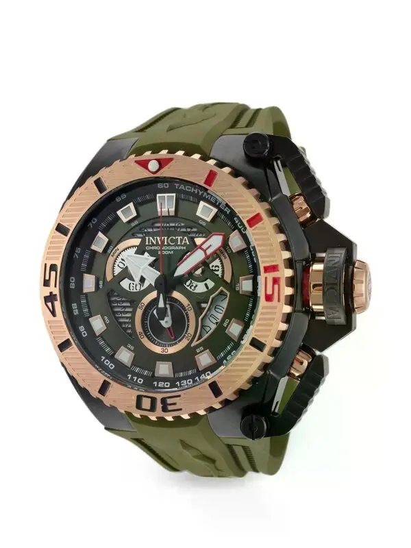 INVICTA Sea Hunter Chronograph 57mm Watch - Green