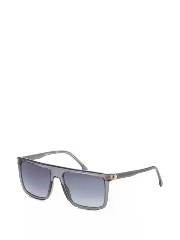 Carrera Eyewear Logo-plaque Square-frame Sunglasses - Grey