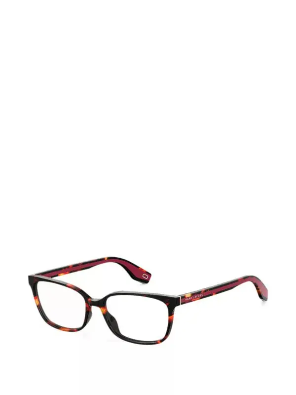 Marc Jacobs Tortoiseshell-effect Rectangle-frame Glasses