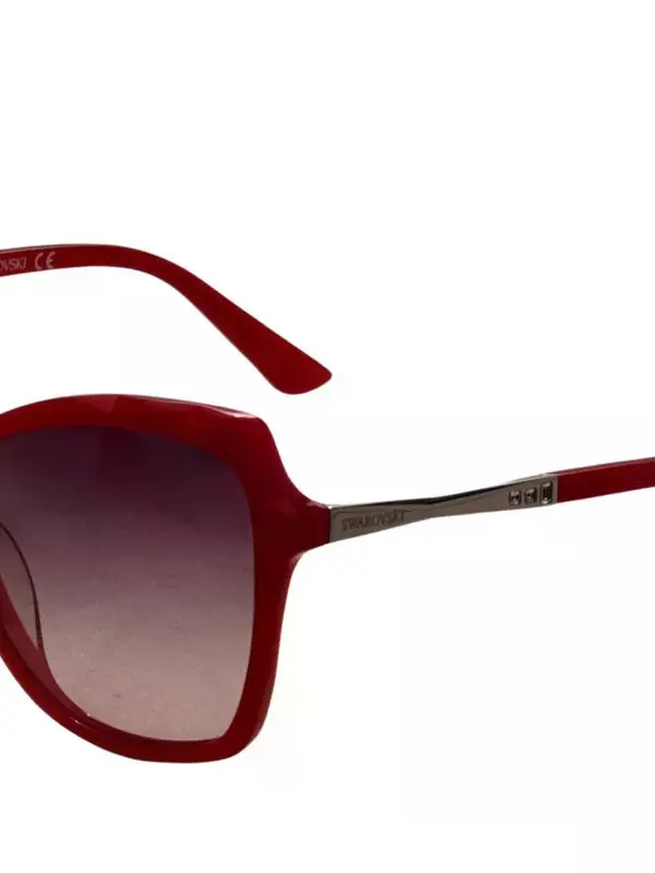 SWAROVSKI Crystal-embellished Geometric-frame Sunglasses