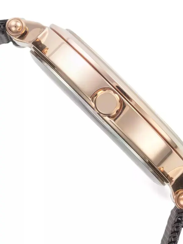 KENNETH COLE Crystal-embellished Mesh 34mm Watch