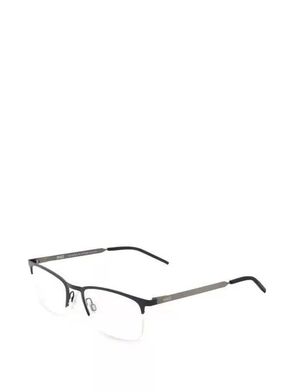 Hugo Rectangle Frame Eyeglasses - Grey