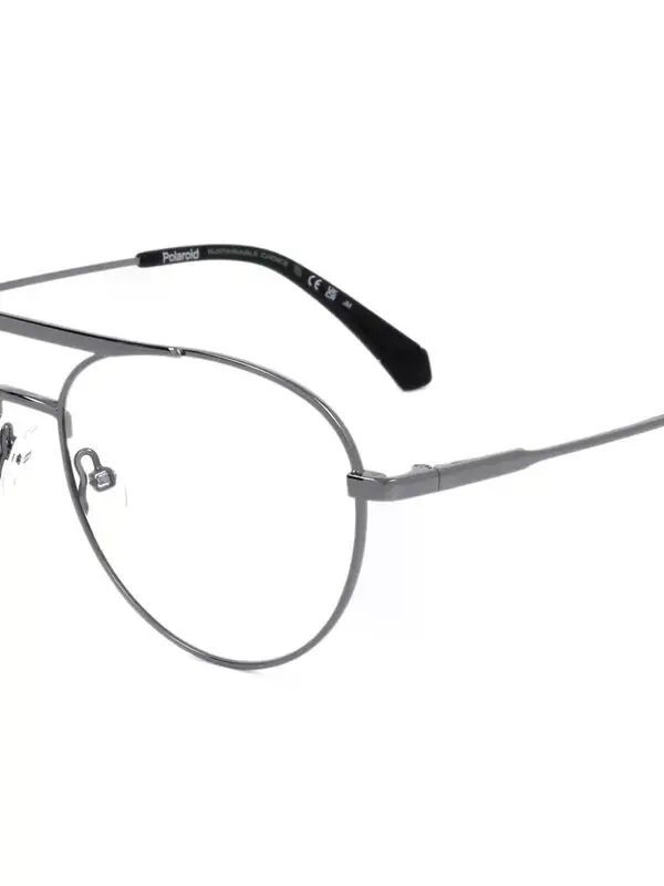 POLAROID Double-bridge Navigator-frame Glasses