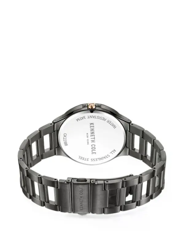 KENNETH COLE Logo-detail 44mm Watch