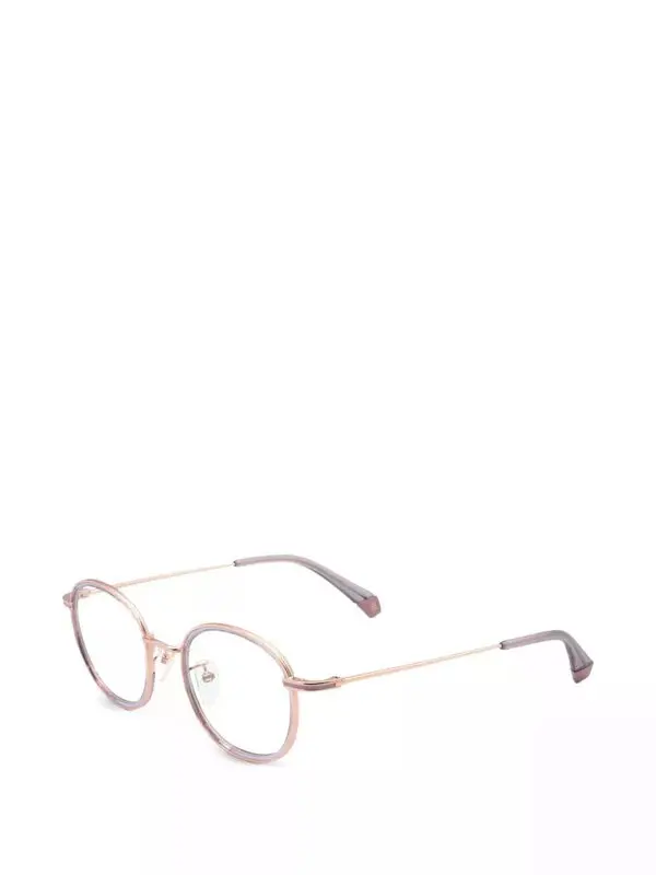 POLAROID Round Frame Eyeglasses - Gold