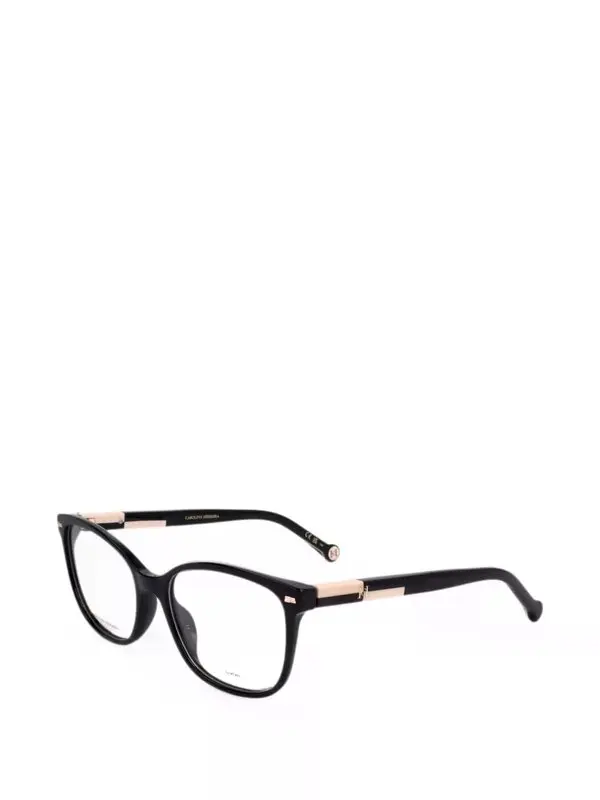 Carolina Herrera Logo-plaque Cat-eye Glasses