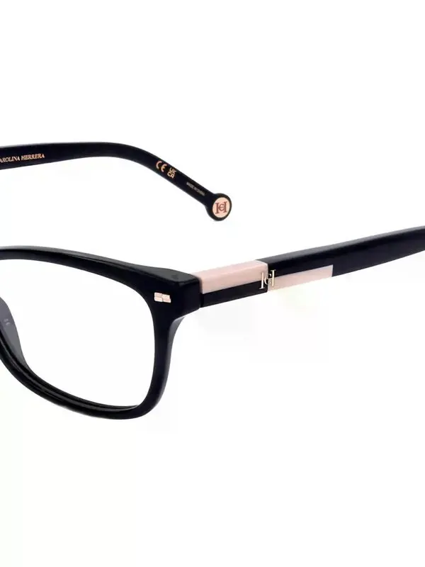 Carolina Herrera Rectangle Eyeglasses - Black