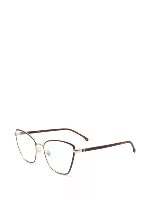 Carrera Eyewear Geometric-frame Glasses - Brown