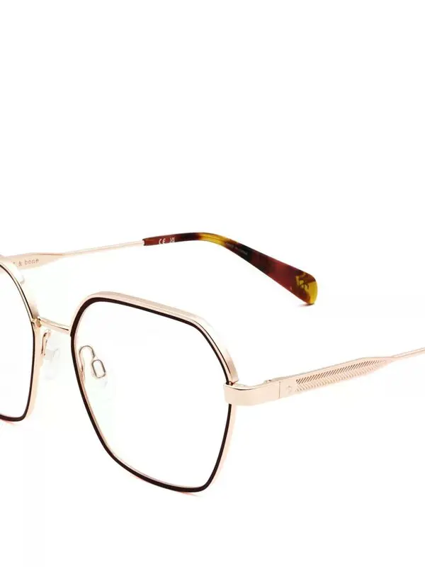 Rag & Bone Geometric Frame Eyeglasses