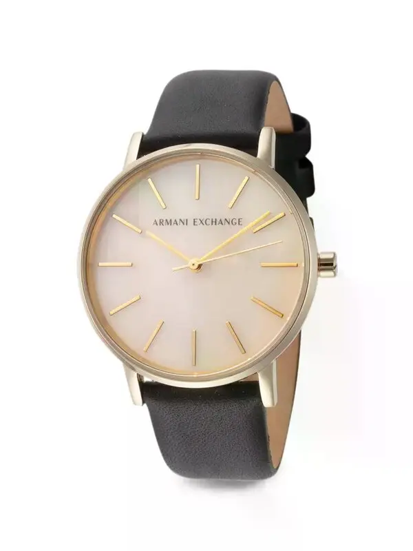 Armani Exchange Lola Leather 36mm Watch