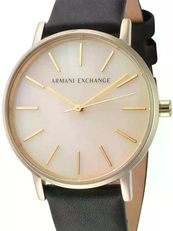 Armani Exchange Lola Leather 36mm Watch
