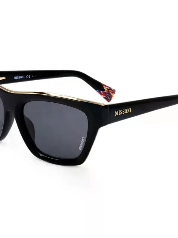 Missoni Rectangle-frame Sunglasses
