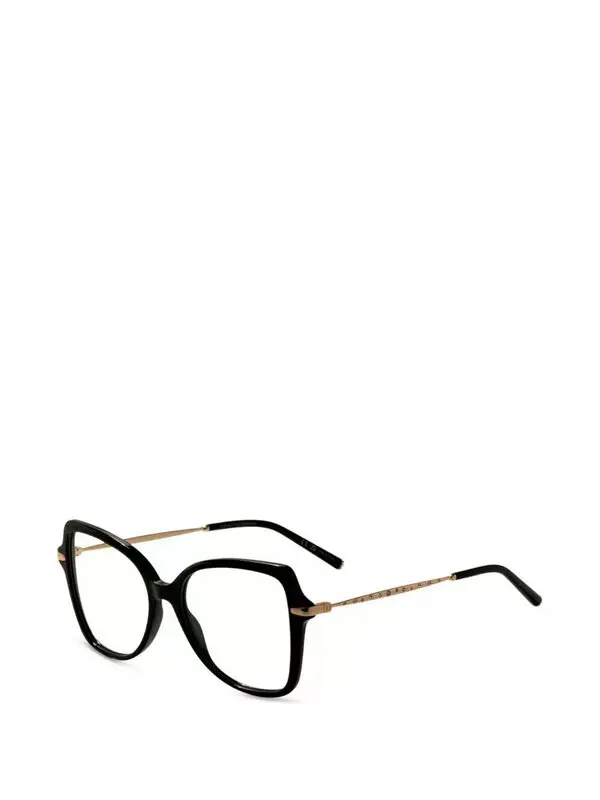Carolina Herrera Geometric Frame Eyeglasses - Black