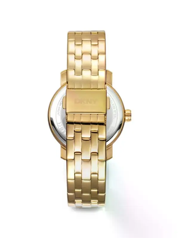 Dkny Fluted Bezel Logo Dial 36mm Watch