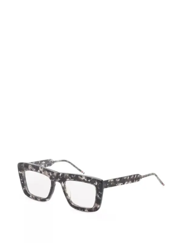 Thom Browne Tortoiseshell-effect Square-frame Glasses