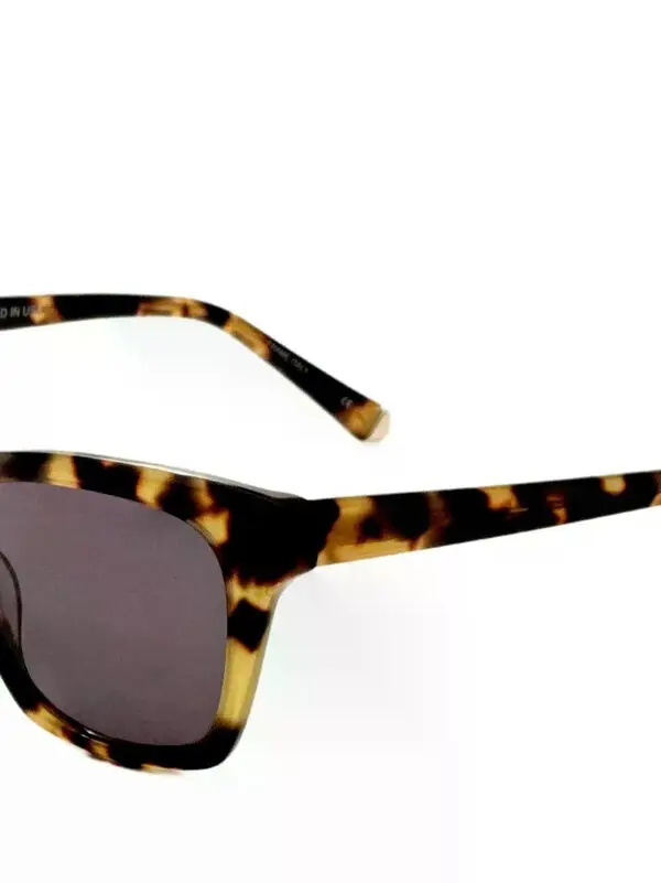 TURA X Kate Young Janine Square-frame Sunglasses