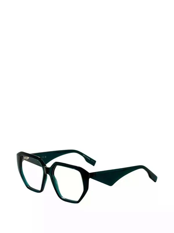 Karl Lagerfeld Geometric-frame Glasses - Blue