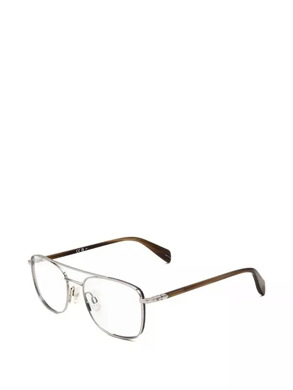 Rag & Bone Double-bridge Pilot-frame Glasses