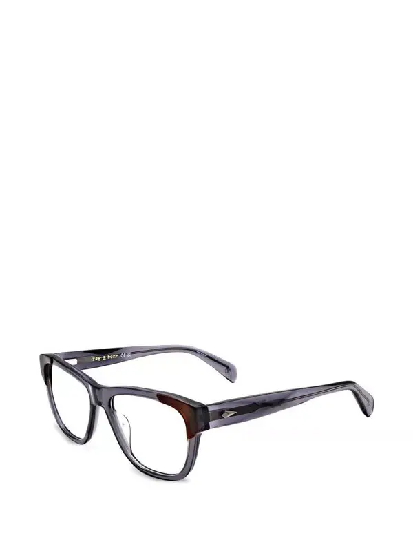 Rag & Bone Rectangle-frame Glasses - Grey
