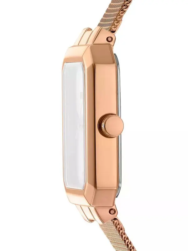 Dkny Rectangular Mesh Watch