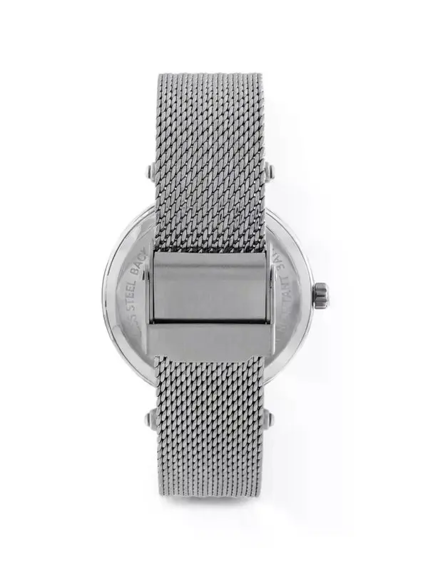 KENNETH COLE Crystal-embellished Mesh-bracelet 34mm Watch