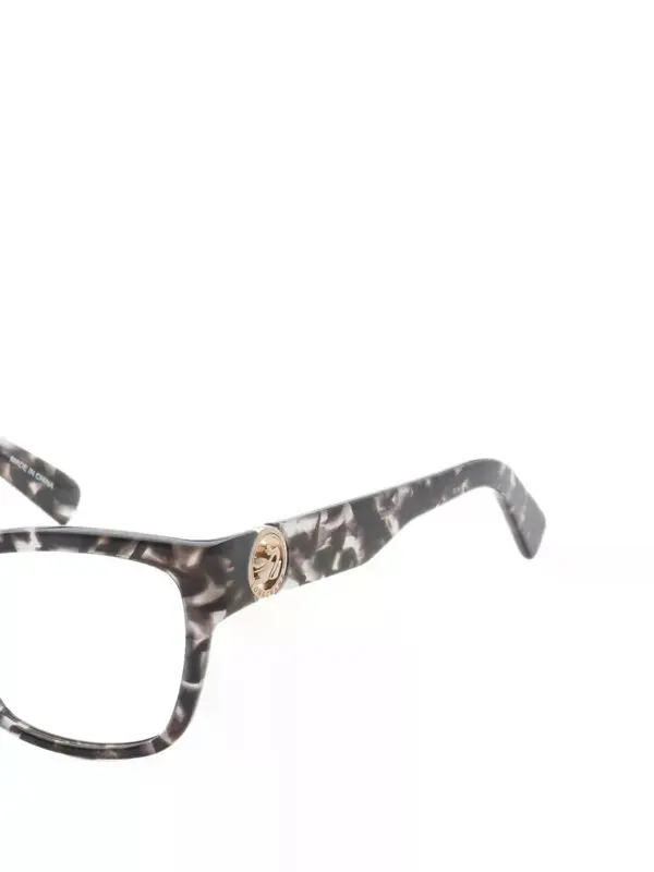 Longchamp Tortoiseshell-effect Square-frame Eyeglasses