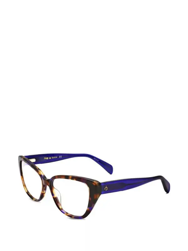 Rag & Bone Tortoiseshell-effect Cat-eye Eyeglasses - Brown