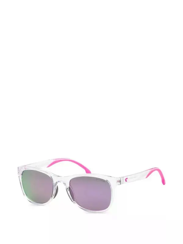 Carrera Eyewear Square Frame Mirrored Sunglasses - White