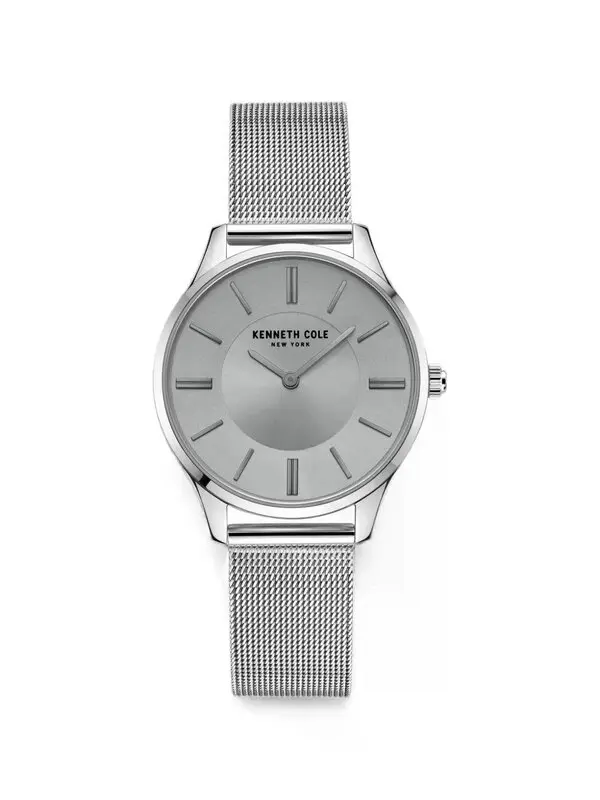 KENNETH COLE Mesh-strap 34mm Watch