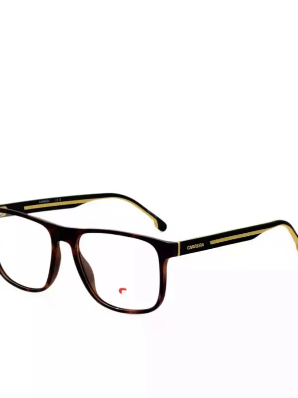 Carrera Eyewear Tortoiseshell-effect Rectangle-frame Glasses