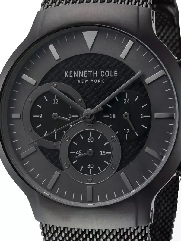KENNETH COLE Chronograph Watch With Mesh Strap