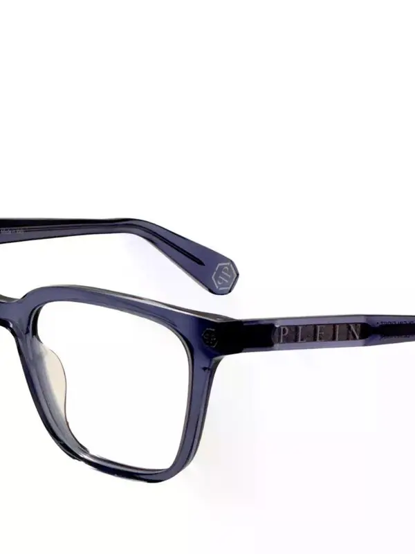 Philipp Plein Logo-plaque Square-frame Glasses