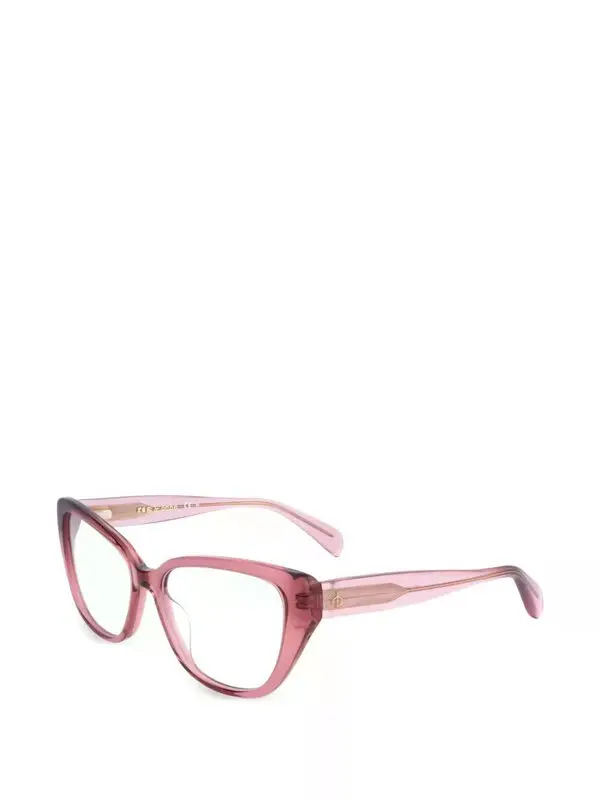 Rag & Bone Cat Eye Frame Eyeglasses - Pink