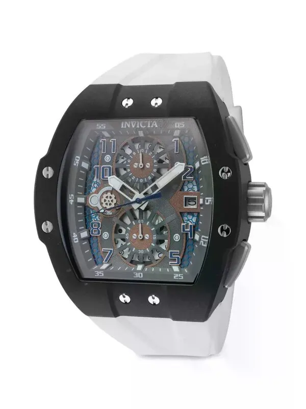 INVICTA Chronograph Watch With Silicone Strap - Grey