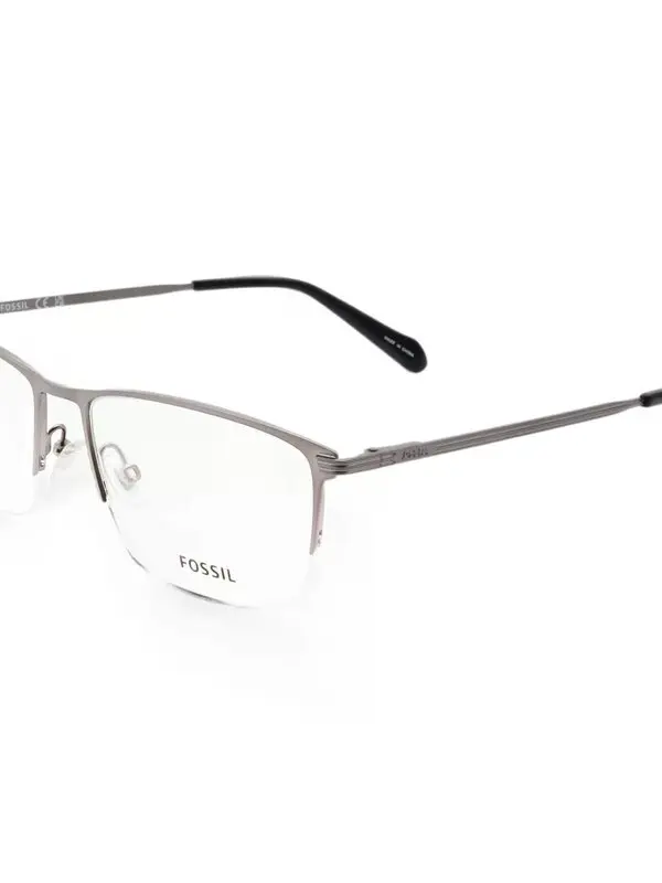 Fossil Rectangle-frame Glasses