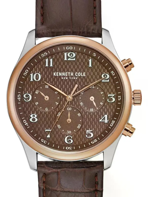 KENNETH COLE Chronograph Watch - Brown
