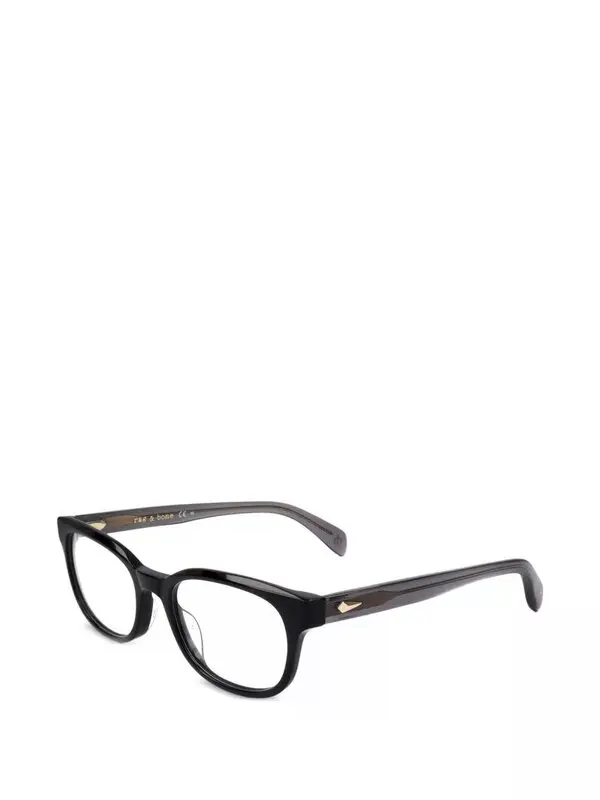 Rag & Bone Square Frame Eyeglasses - Black