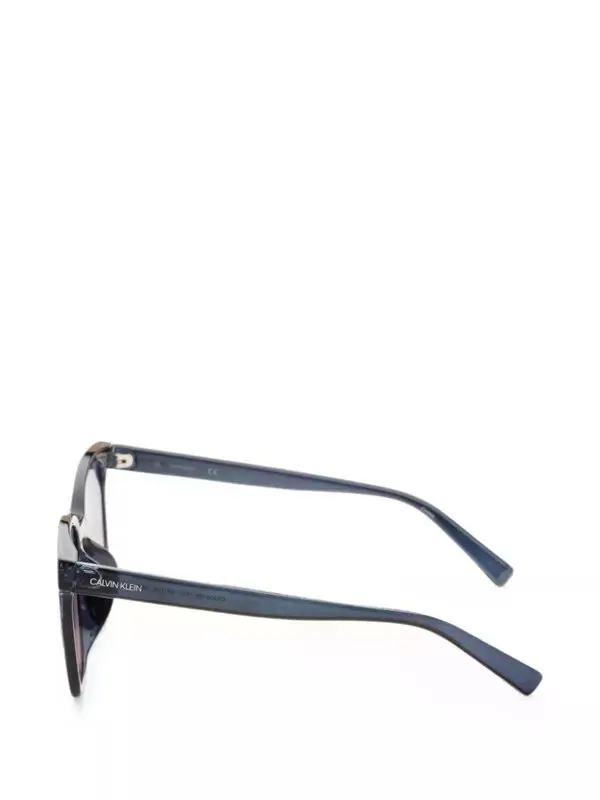 Calvin Klein Logo-print Square-frame Sunglasses