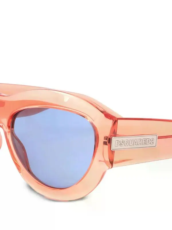 Dsquared2 Logo-plaque Sunglasses - Orange