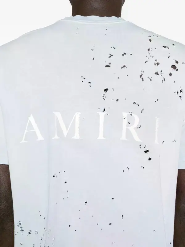 Amiri Washed Shotgun Cotton T-shirt