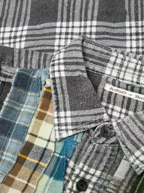 Needles Assorted Patchwork Flannel Shirt
