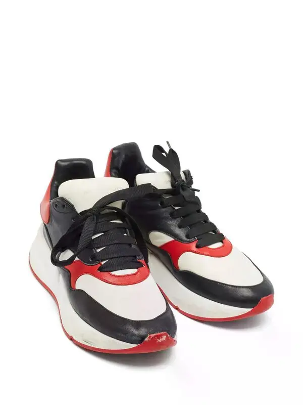 Alexander McQueen Oversized Low-top Sneakers - Black