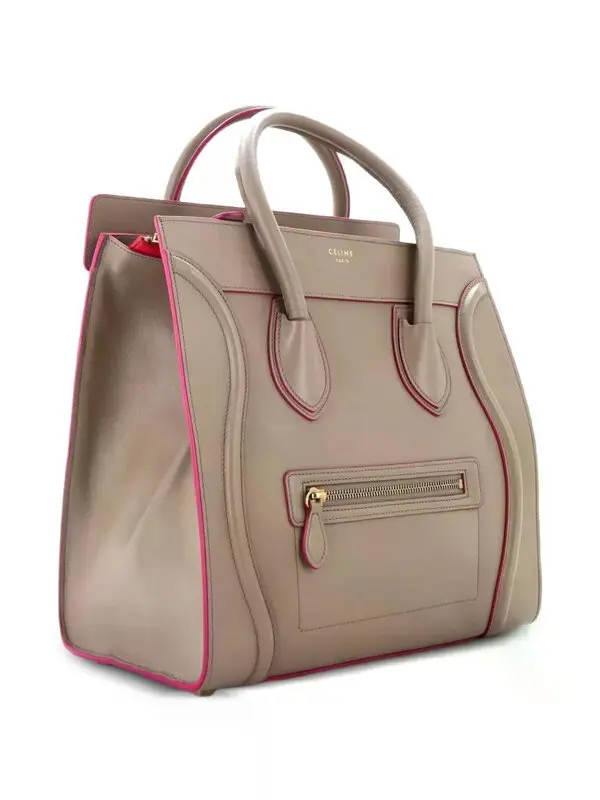 Celine Luggage Mini Tote Bag - Neutrals