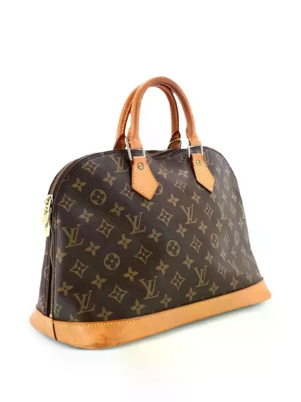 LOUIS VUITTON Monogram Canvas Alma Pm Satchel
