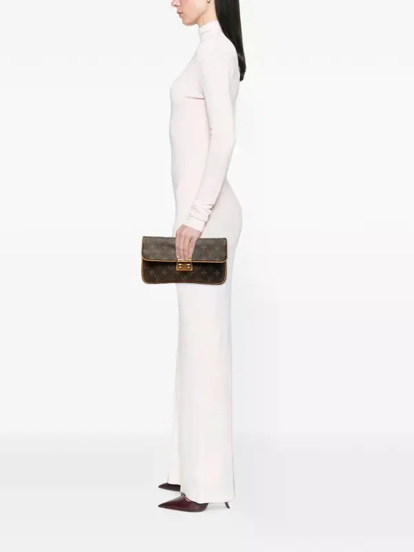 LOUIS VUITTON 2009 Monogram Sofia Coppola Slim Clutch Bag