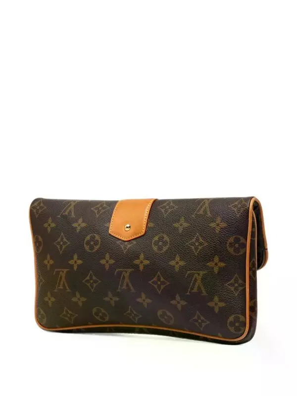 LOUIS VUITTON 2009 Monogram Sofia Coppola Slim Clutch Bag