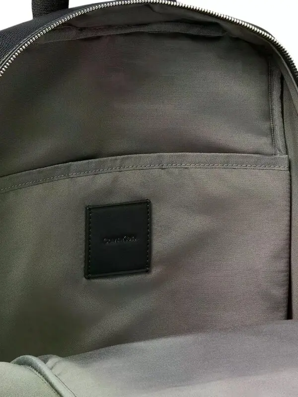 Calvin Klein Grained-texture Zip-fastening Backpack